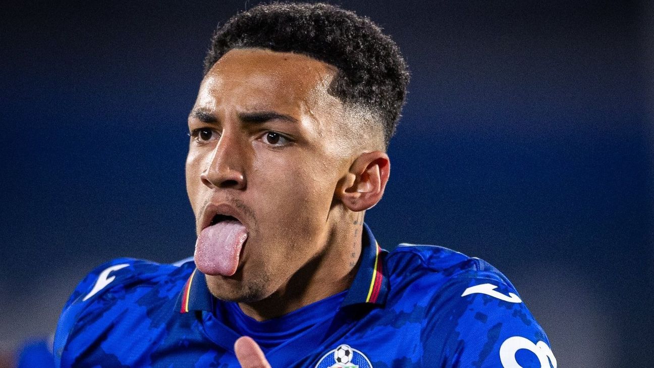 Álvaro Rodríguez tuvo su bautismo de gol con la camiseta del Getafe - ESPN