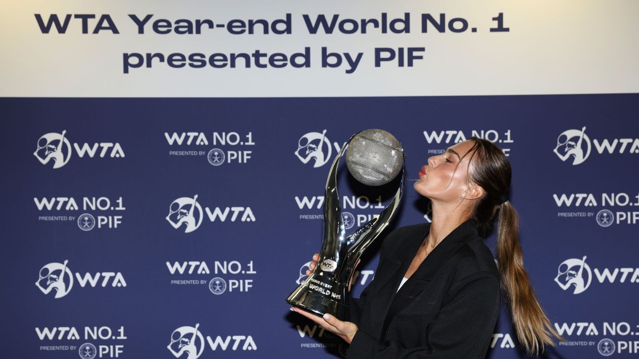 Sabalenka sumó un número redondo en la cima del ranking WTA y en horas ...