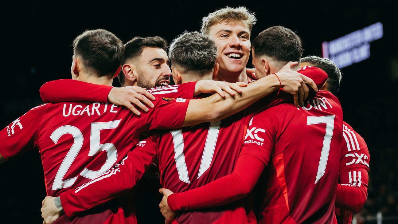 Manchester United venció a Bodo/Glimt y consiguió el primer triunfo de la era Amorim - ESPN