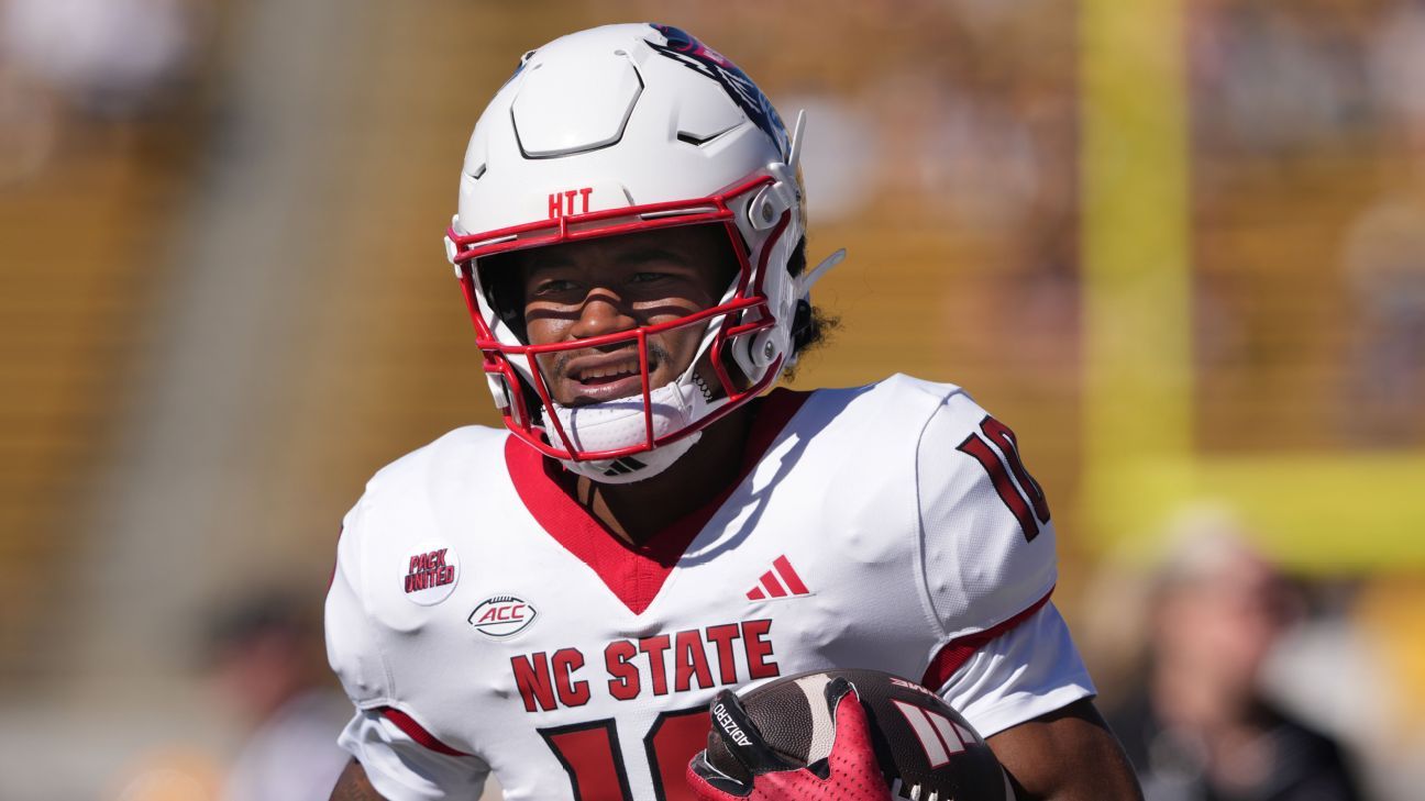 NC State WR Kevin Concepcion to enter transfer portal - ESPN