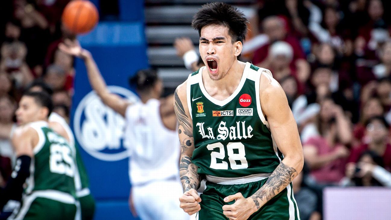 Kevin Quiambao's late flurry helps DLSU force a Game 3 in the UAAP ...