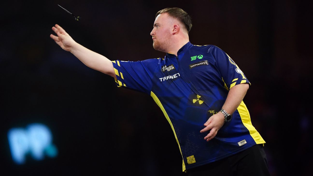World Darts Championship: Luke Littler set to face grandfather's former ...
