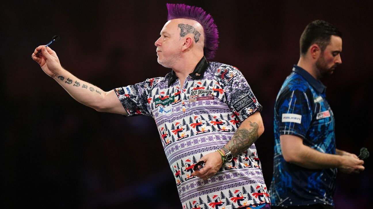 World Darts Championship: Peter Wright dethrones Luke Humphries with ...