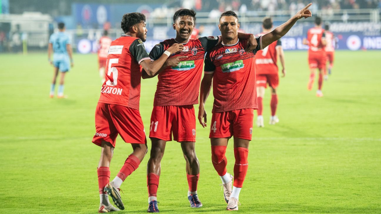 NorthEast United hand Mumbai City another home thrashing in Matchweek ...
