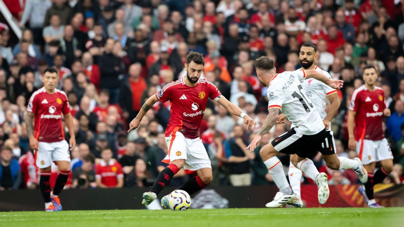 Liverpool vs Man United: Time, how to watch, stats, team news - ESPN