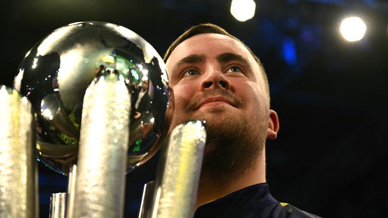 World Darts Championship: Luke Littler says he can break Phil Taylor's ...