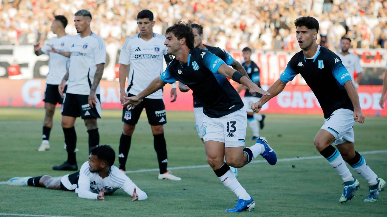 Racing goleó a Colo Colo en el Desafío Trasandino y abrió el año con ...