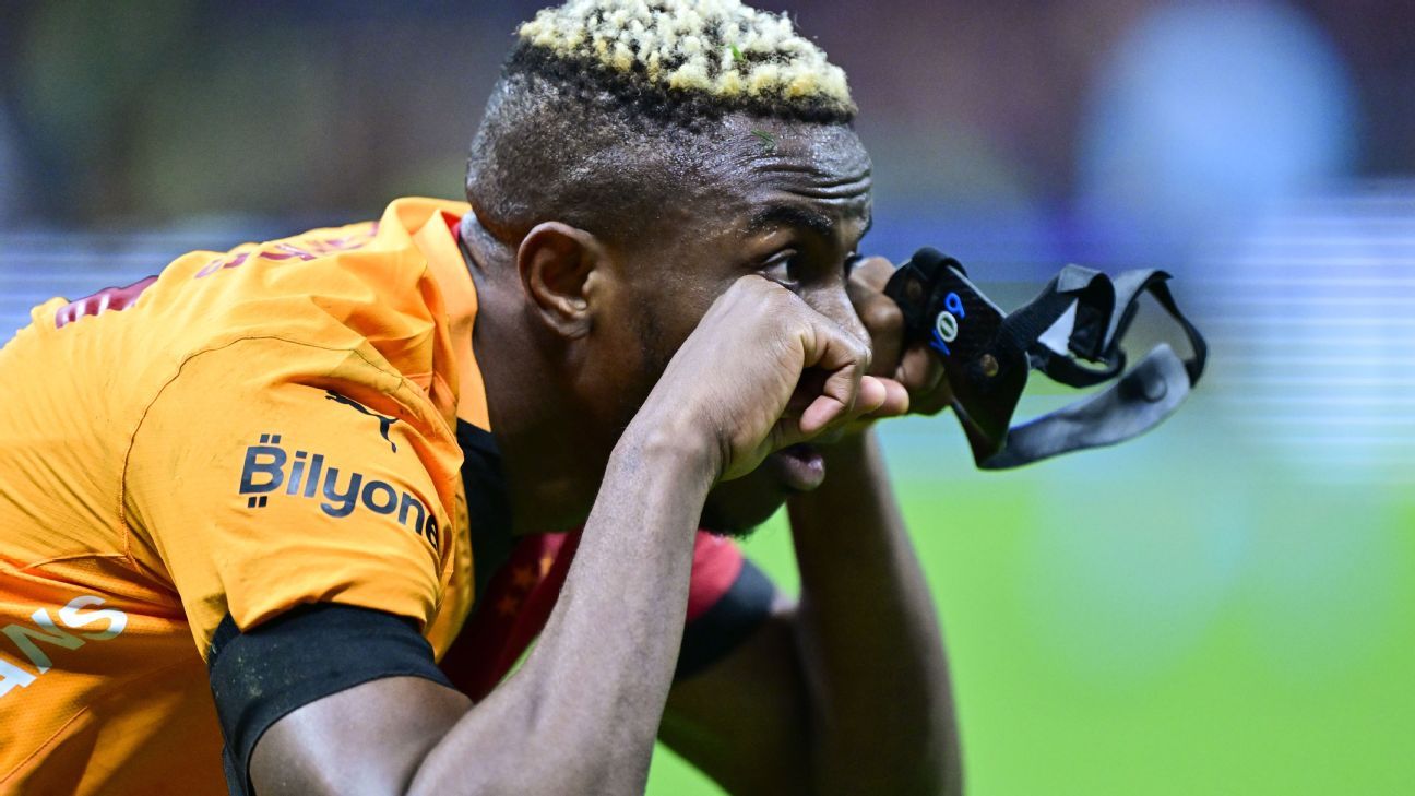 Nigeria striker Victor Osimhen denies punching journalist, threatens ...