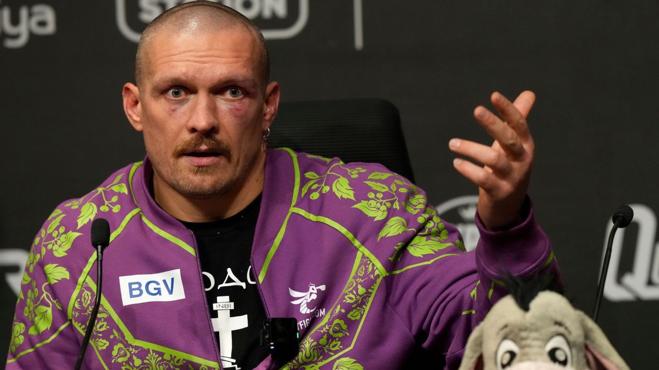 OMB ordena al campeón Oleksandr Usyk enfrentarse a Joseph Parker - ESPN