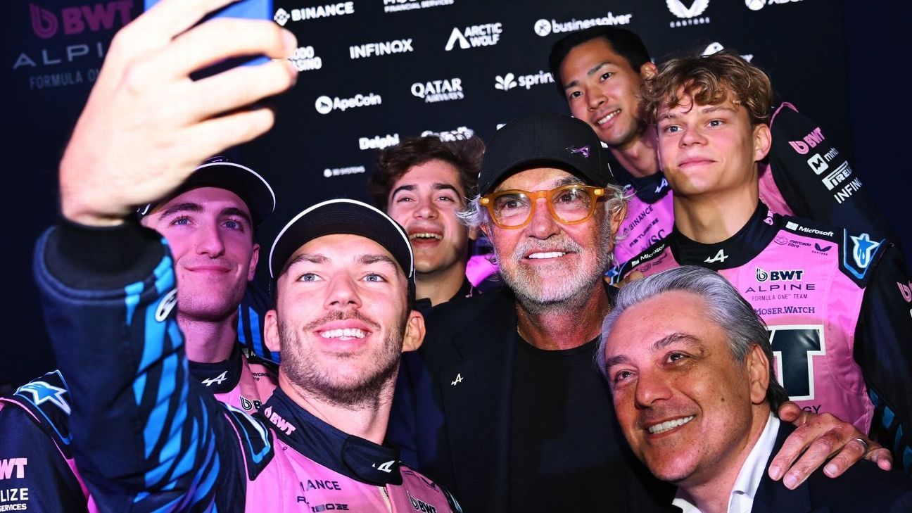 Flavio Briatore: "Franco Colapinto es el proyecto más importante para nosotros" - ESPN