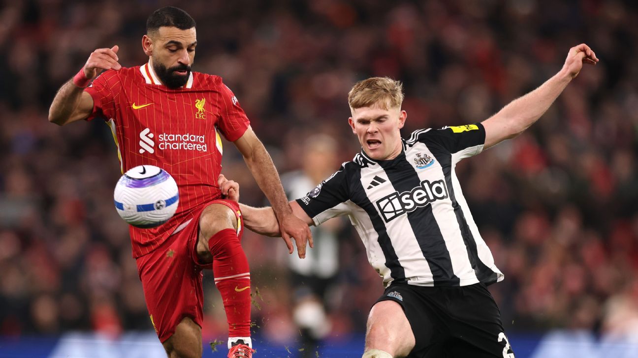 The VAR Review: Salah's penalty claim for Liverpool; Dorgu red card - ESPN