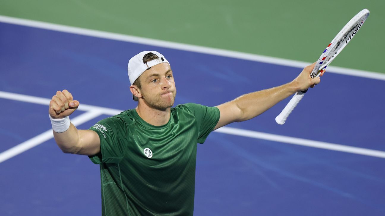 En Dubai, Griekspoor se anotó el mejor triunfo de su carrera - ESPN