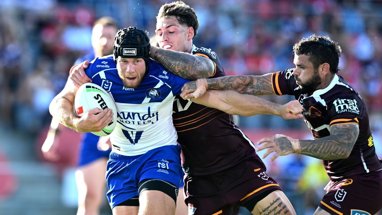 NRL: Scans confirm low-grade knee injury for Bulldogs' Matt Burton - ESPN