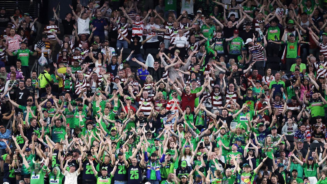 NRL: Las Vegas is a once in a lifetime experience for league fans - ESPN