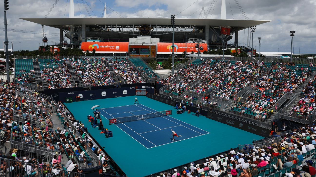 Miami Open 2025: sorteo completo del cuadro masculino - ESPN