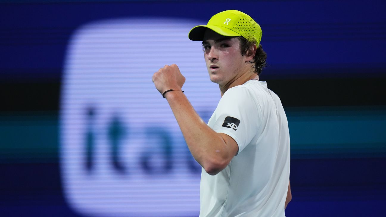 Joao Fonseca y un debut soñado en el Miami Open: remontada y fabulosa ...