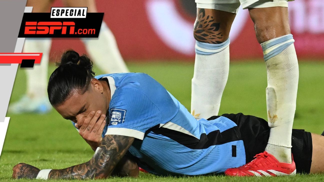 Desde el Centenario: Darwin Núñez fue respaldado por el público celeste, pero no tuvo un buen ...