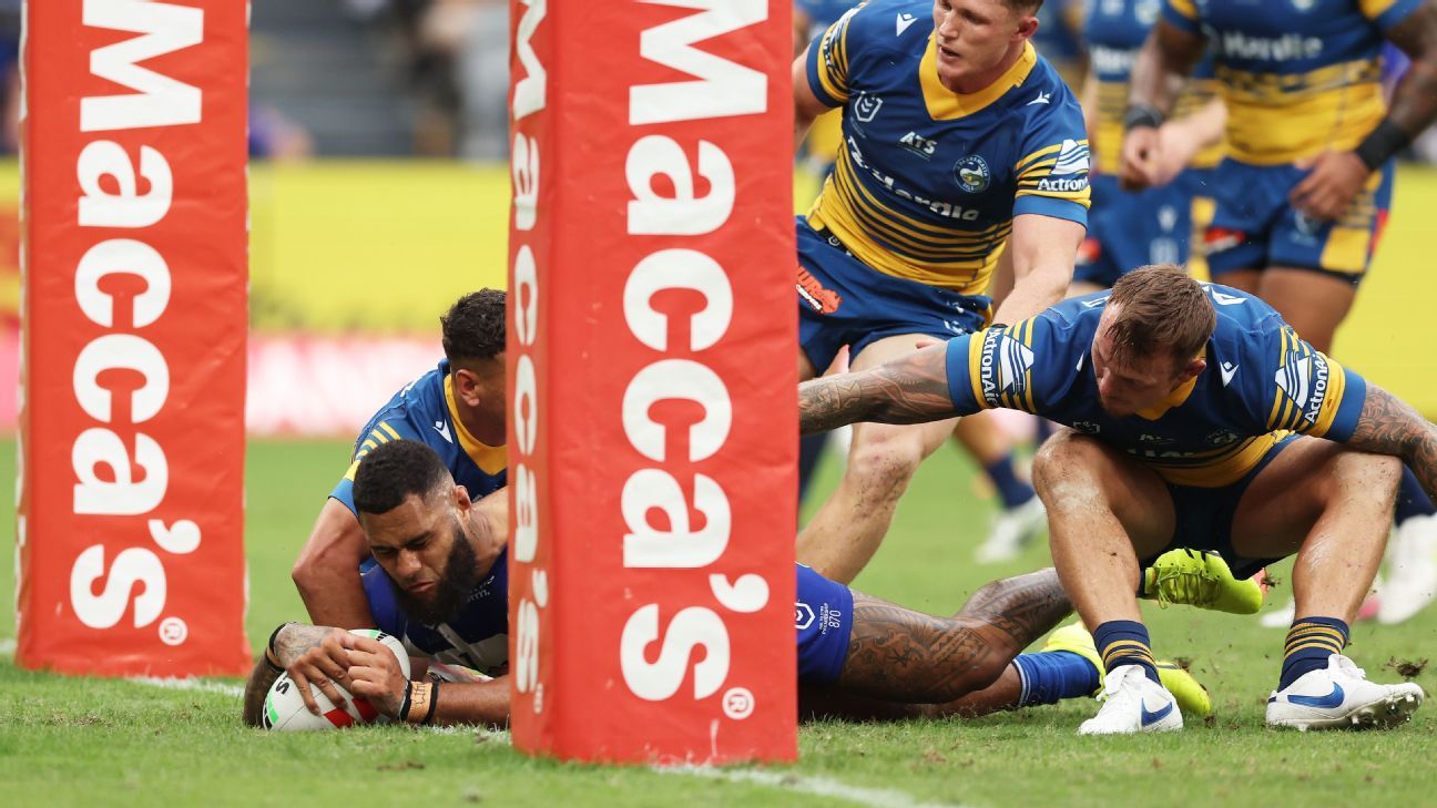 Bulldogs win scrap to continue Eels' winless woes - ESPN