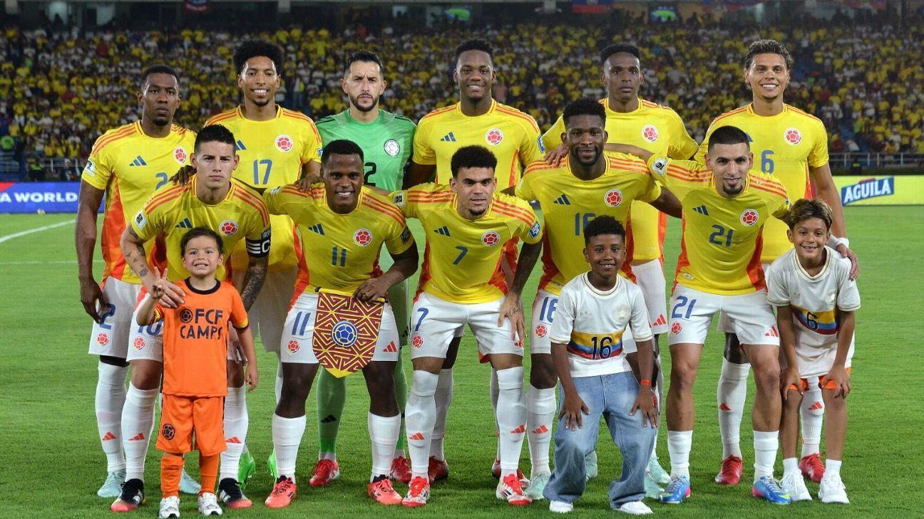 El uno por uno de la Selección Colombia en su empate ante Paraguay - ESPN
