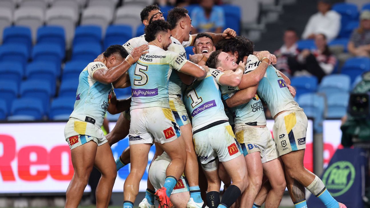 NRL: Campbell shines as Titans condemn Roosters to 1-3 start - ESPN