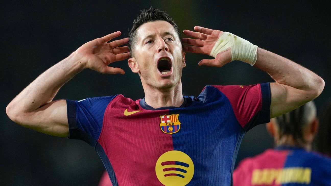 Lewandowski, Yamal y Raphinha brillaron y Barcelona goleó a Borussia ...