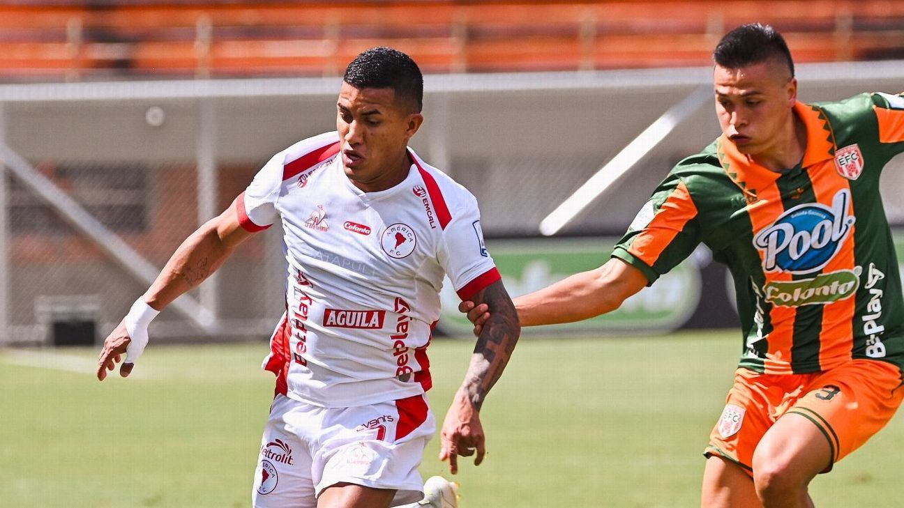 Envigado con gol de Edison López se adelantó ante América - ESPN