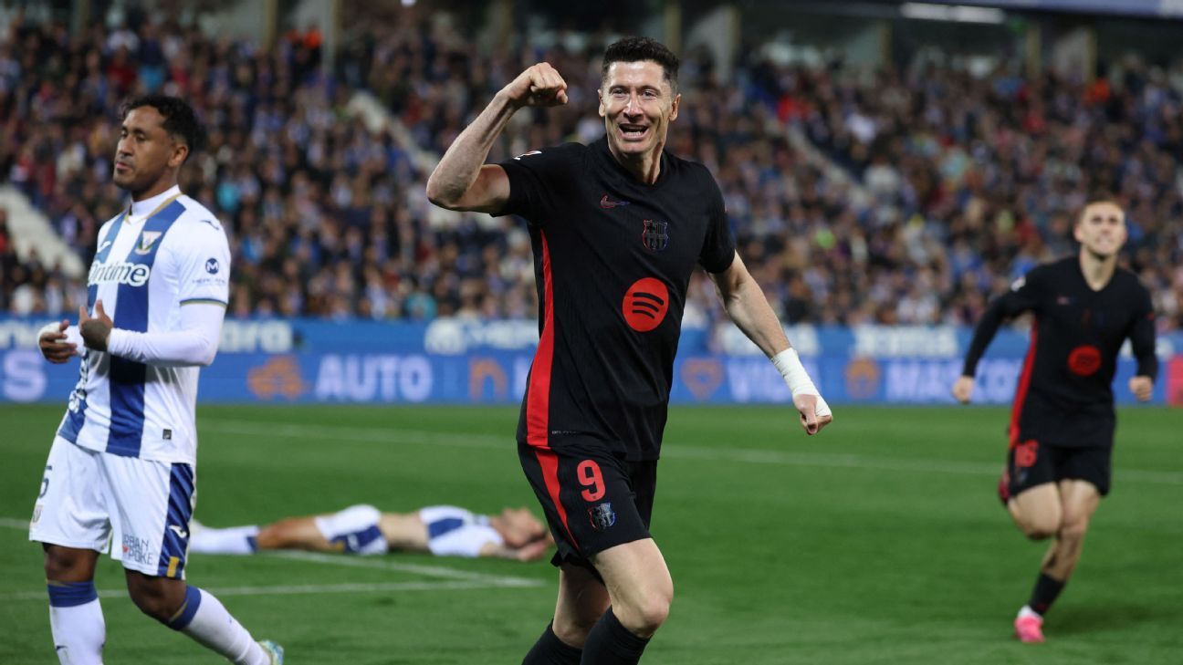 Leganés vs Barcelona: Flick firma cuarta mejor racha invicta culé - ESPN