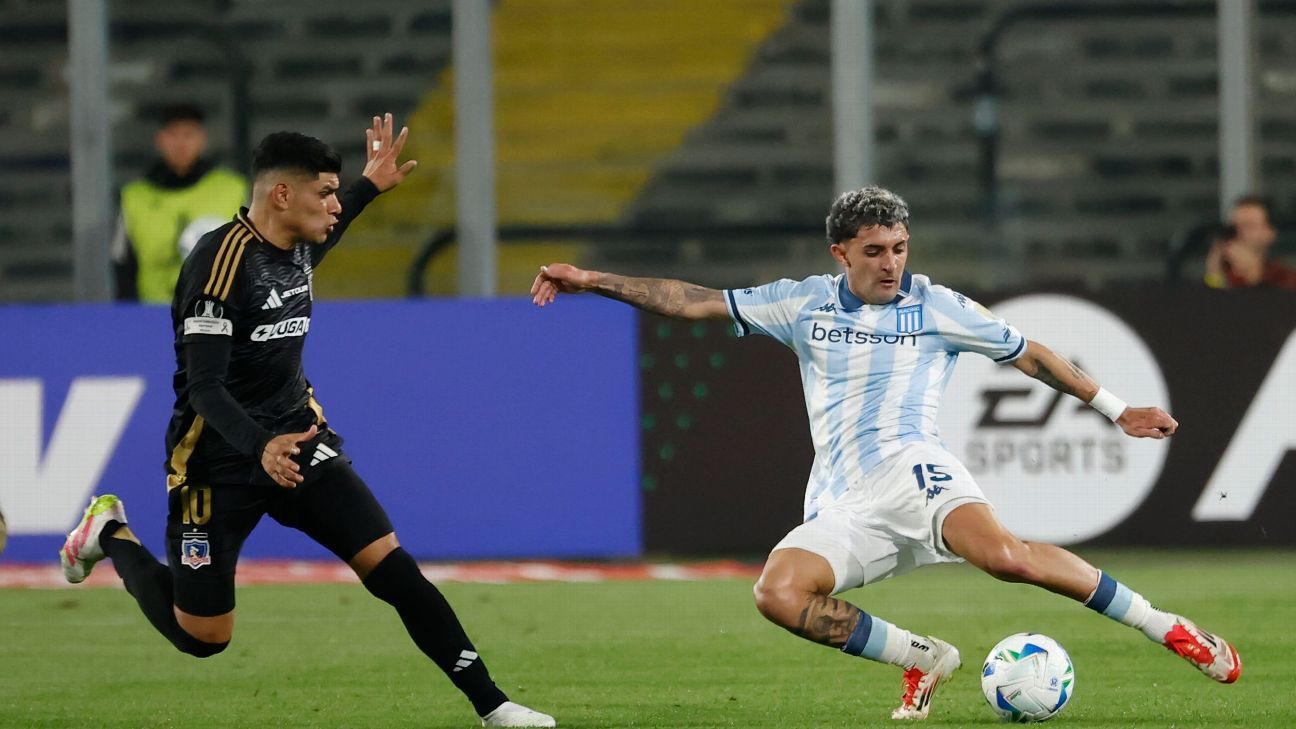 Racing empató sobre el final en la visita a Colo Colo y así lidera en ...