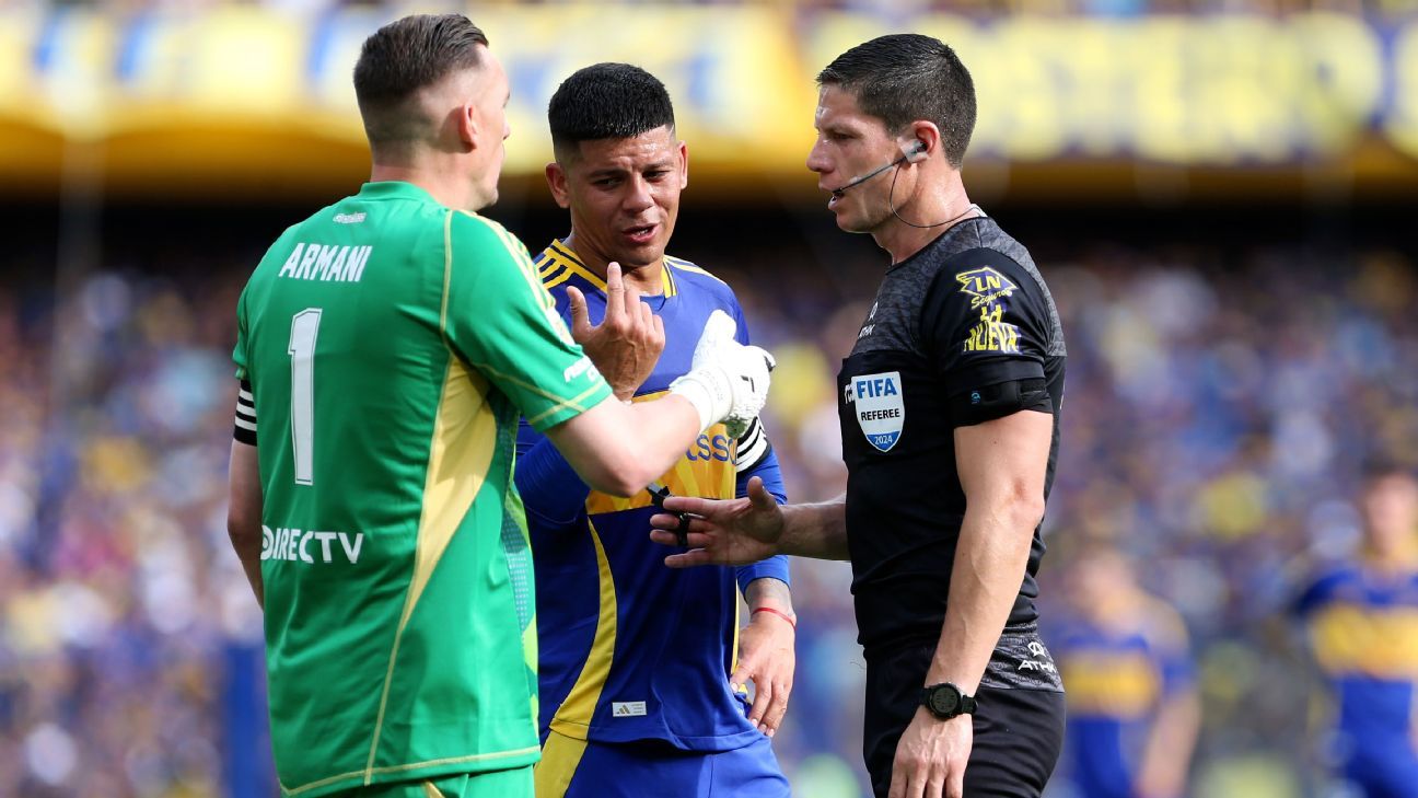 Cómo les fue a Boca y a River con Nicolás Ramírez como árbitro - ESPN
