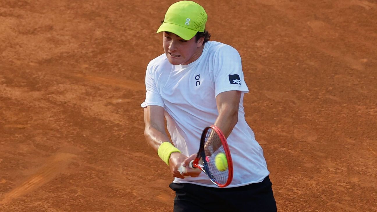 João Fonseca hoje: onde assistir ao vivo e horário do jogo contra Fabian Marozsan em Roma - ESPN