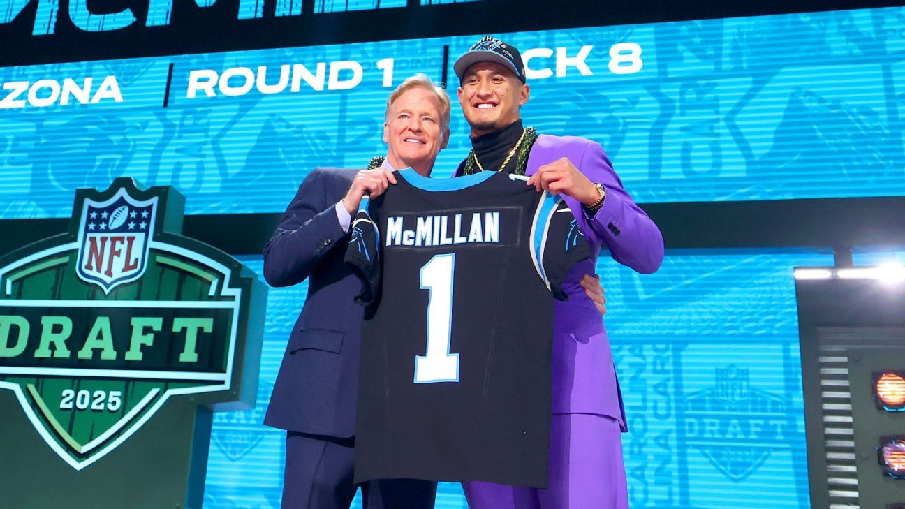 2025 NFL draft: Best, worst first-round picks, trades, QBs - ESPN