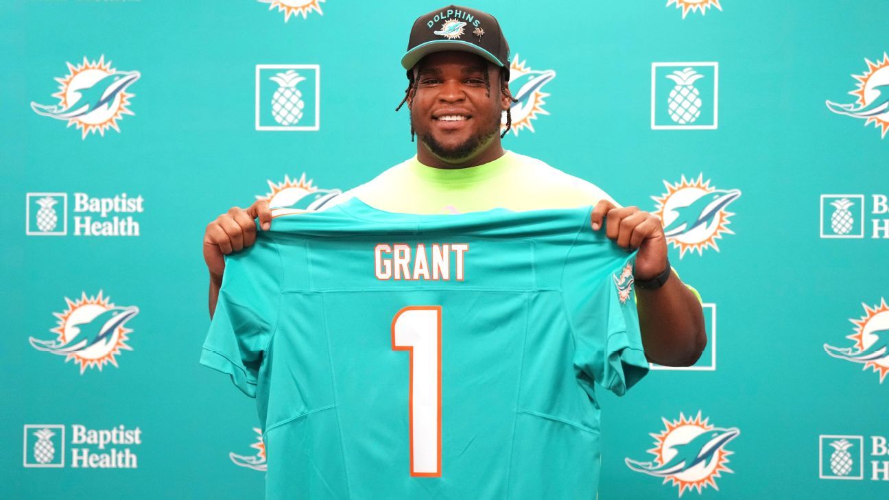 Dolphins go big, get linemen in 2025 NFL draft - ESPN