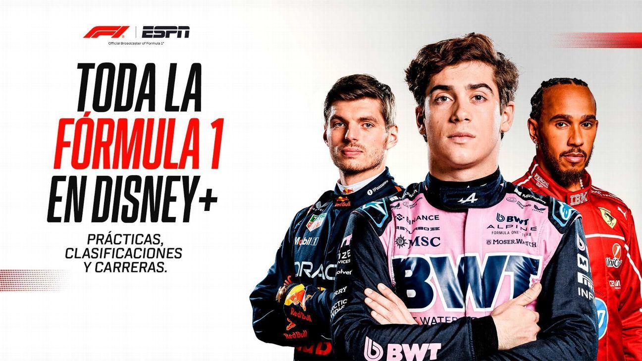 Cuándo y cómo ver la F1 en vivo - ESPN
