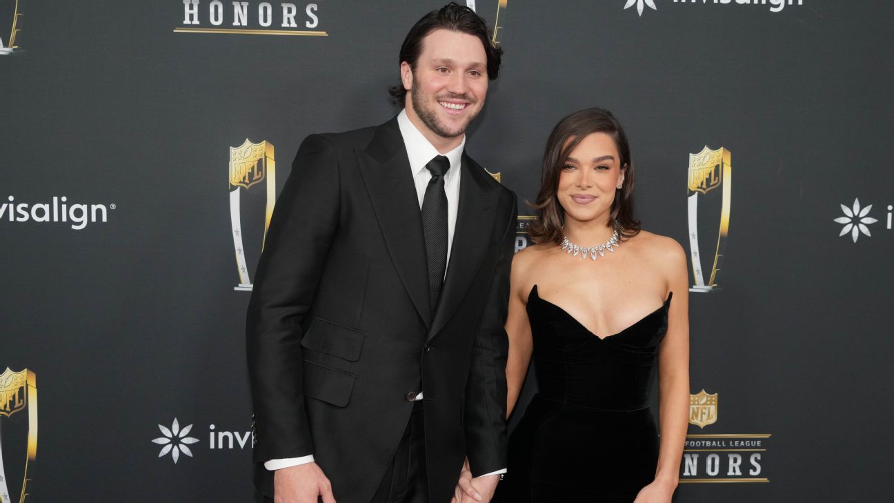 Josh Allen and Hailee Steinfeld relationship timeline - ESPN