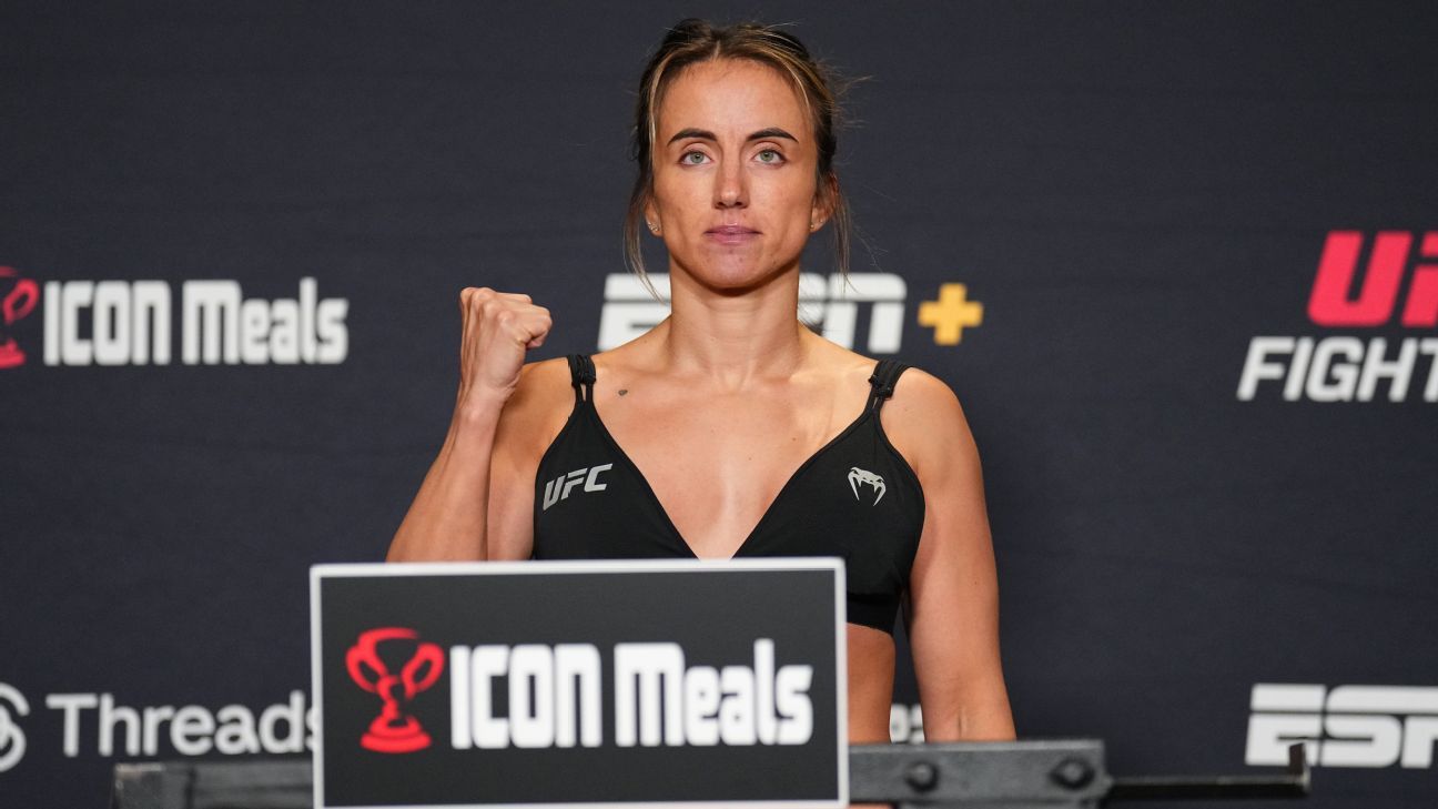 UFC: Barber falla el peso, pero la pelea con Blanchfield seguirá - ESPN