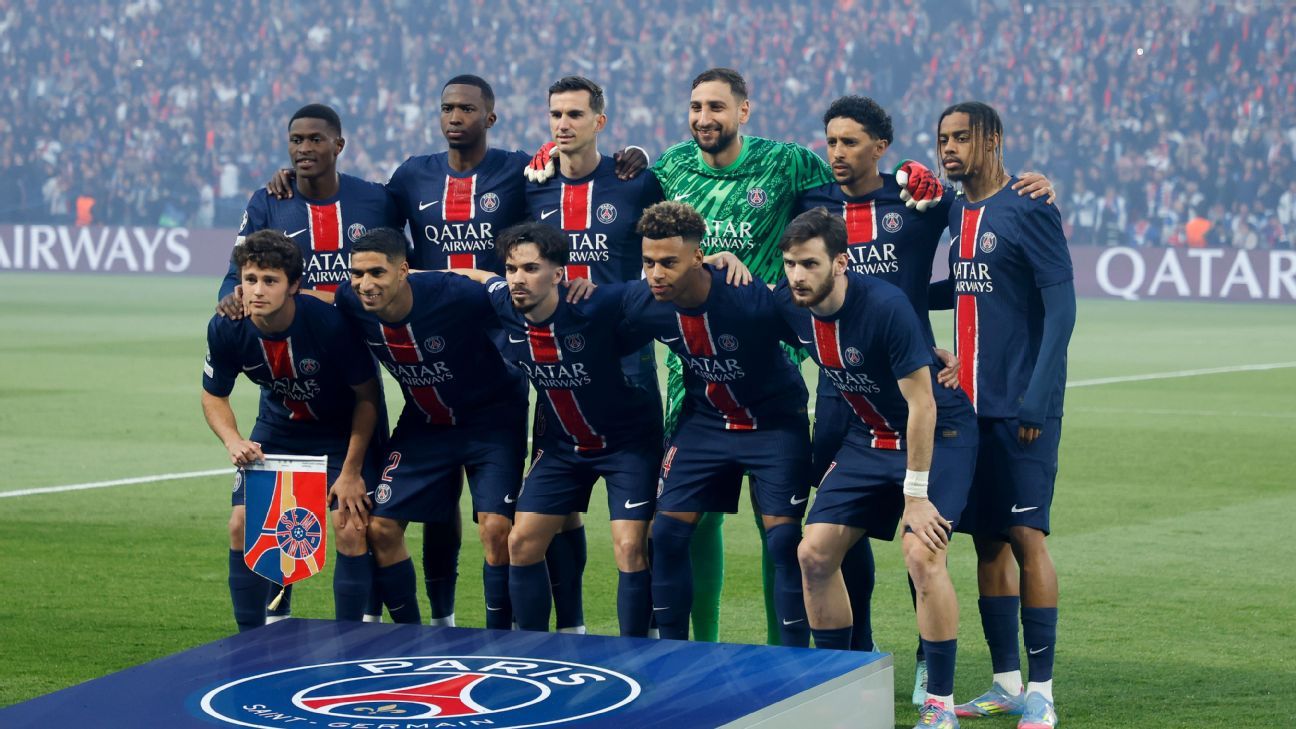 Inter vs PSG: alineaciones de la final de Champions - ESPN