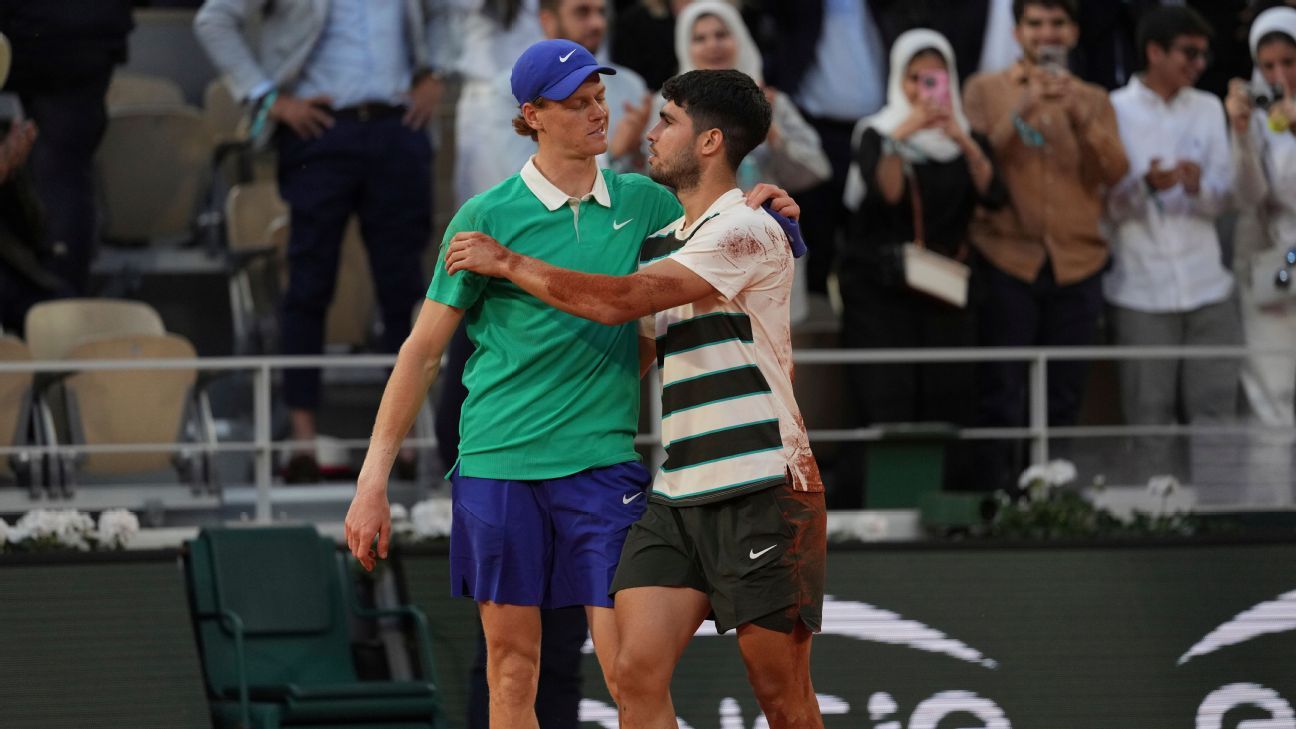 Así quedó el ranking ATP tras el histórico título de Carlos Alcaraz ante Jannik Sinner en Roland ...
