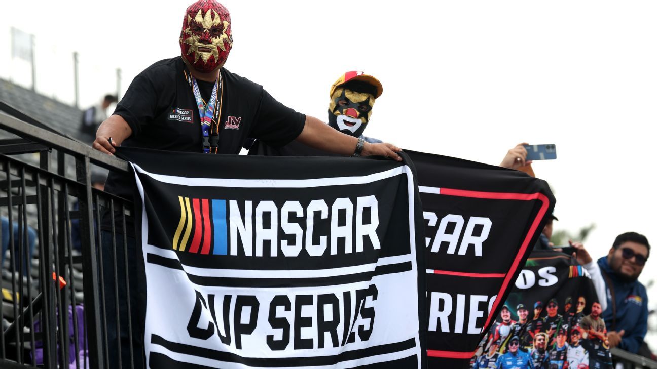 Pilotos de NASCAR Cup, felices de estar en México - ESPN