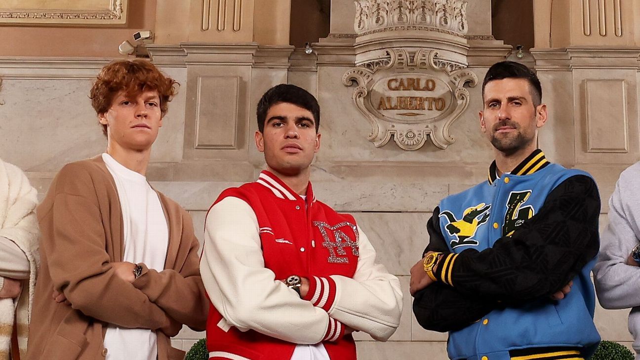 Con Alcaraz, Djokovic y Sinner, el ATP de Doha confirmó un listado ...