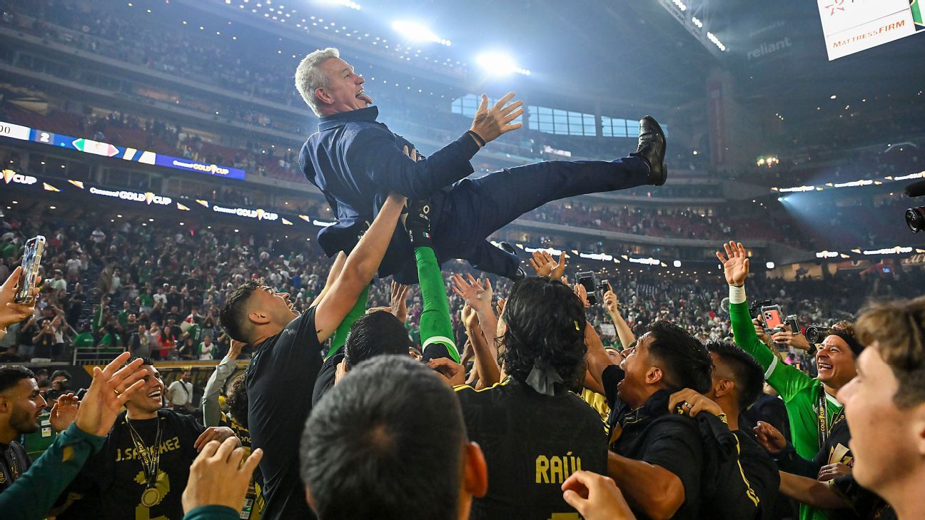 Selección Mexicana: Reacciones exageradas tras el título de Copa Oro - ESPN