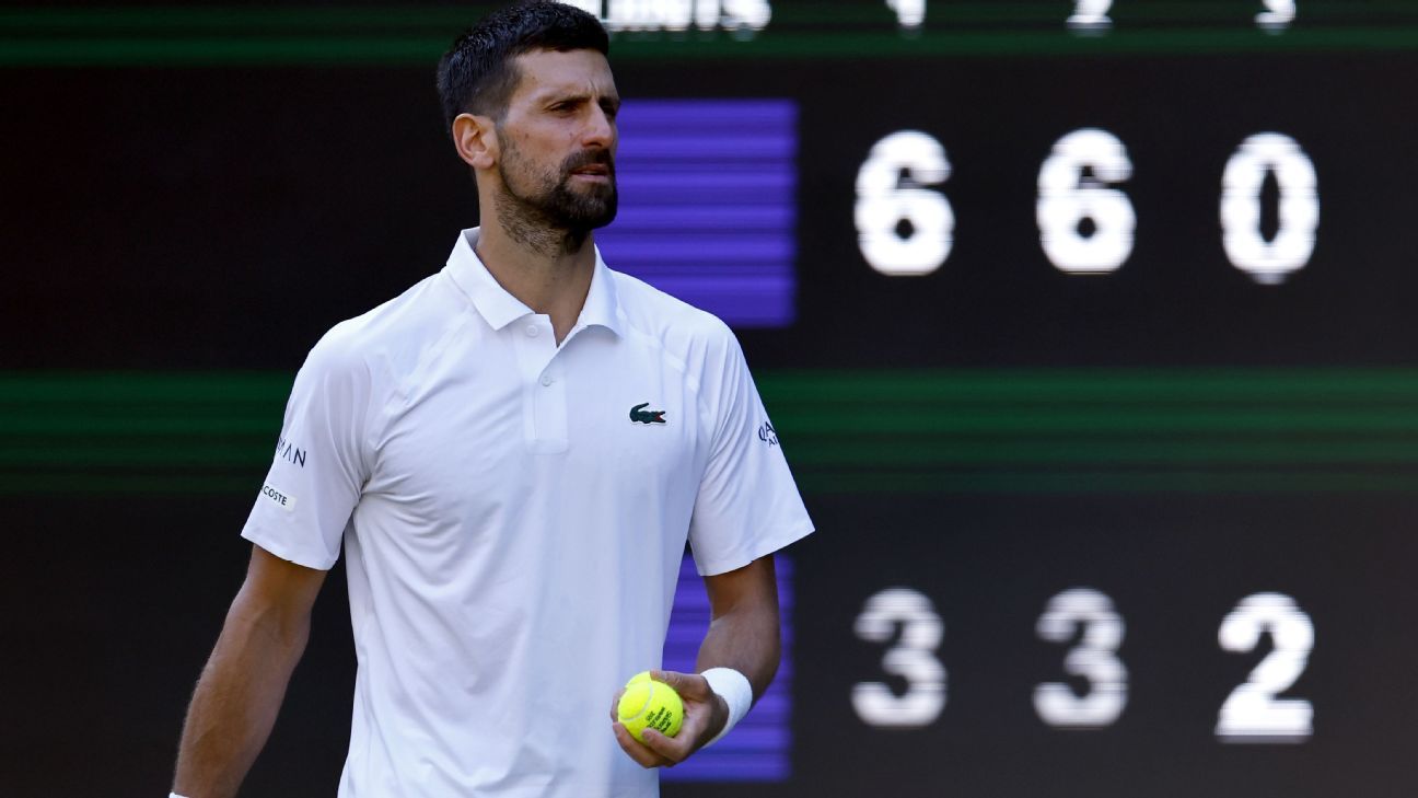 El fuerte enojo de Djokovic con su box en el partido ante Sinner ...