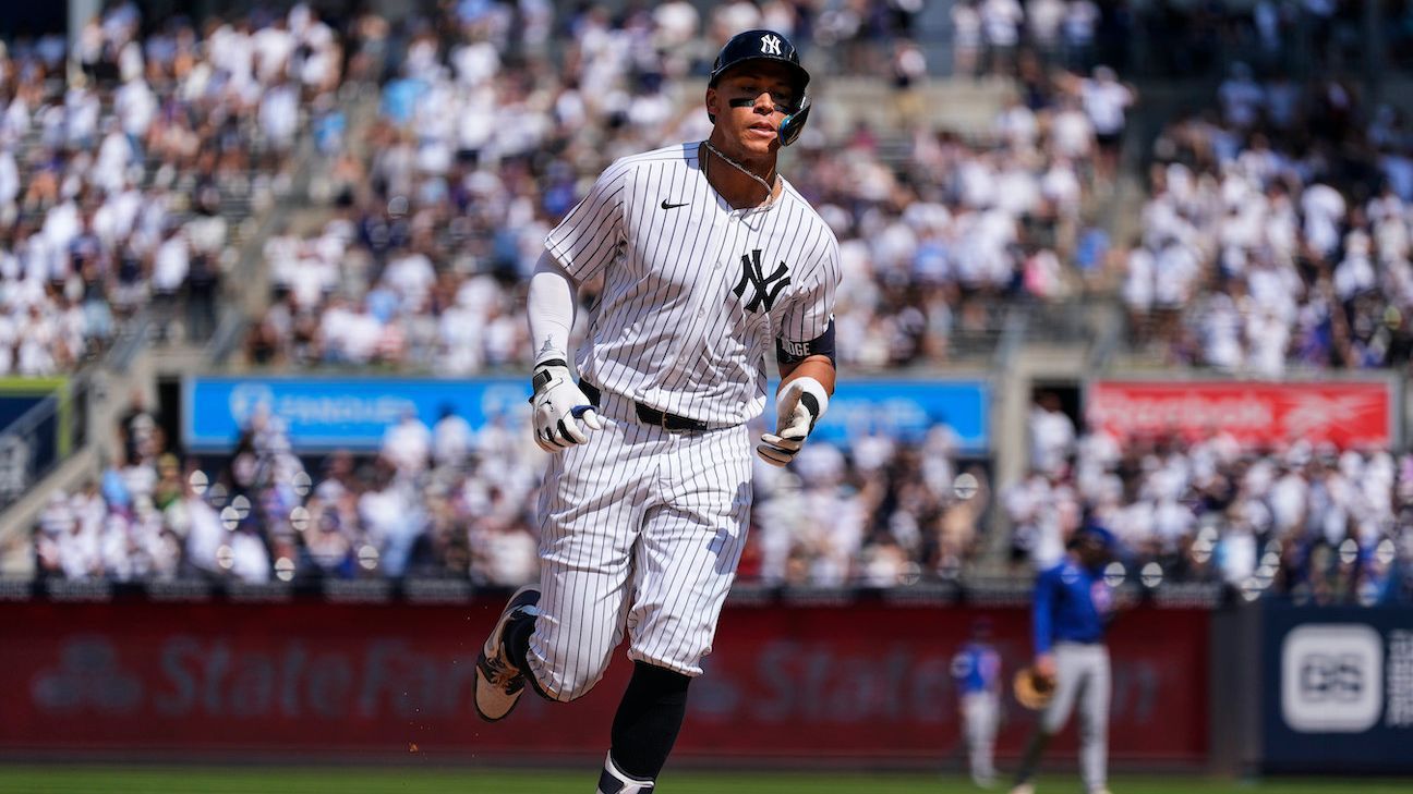 Aaron Judge se convierte en el más rápido en llegar a 350 HR - ESPN