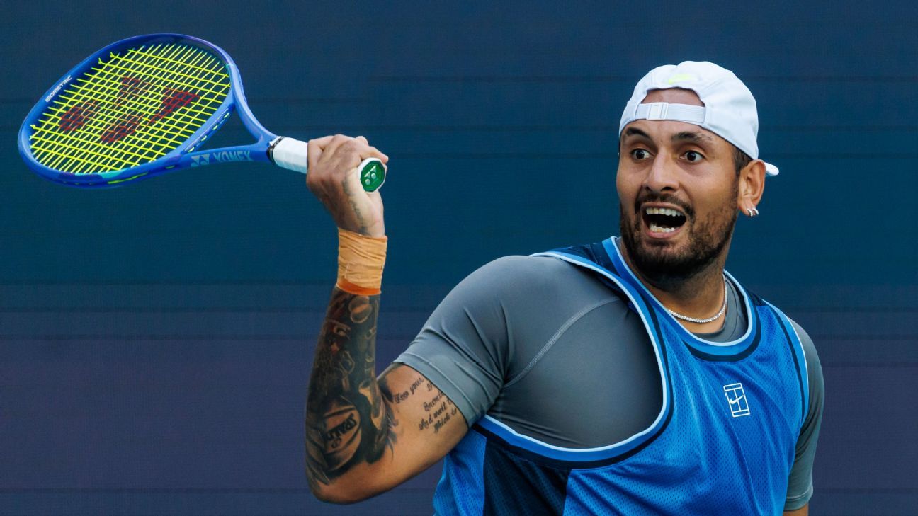 Se oficializó el regreso de Nick Kyrgios al dobles con un excéntrico ...