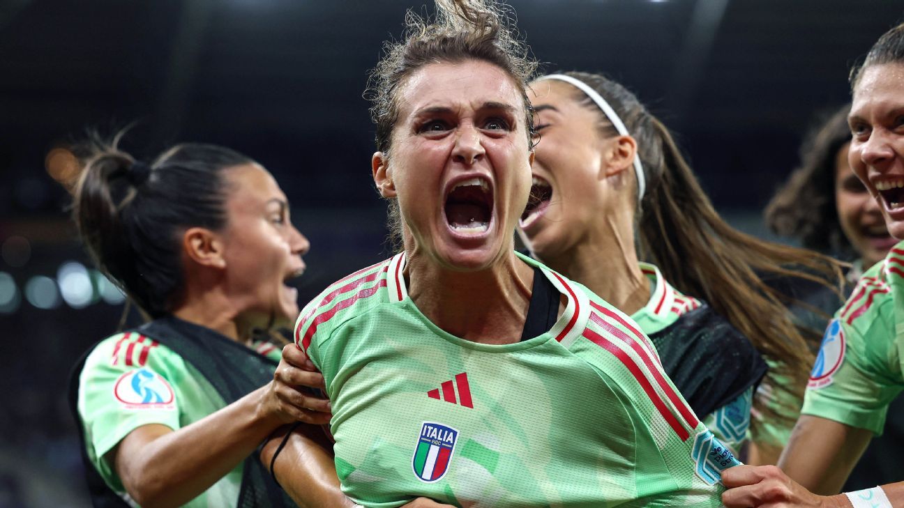 Cristiana Girelli, la heroína italiana en la Euro 2025 - ESPN