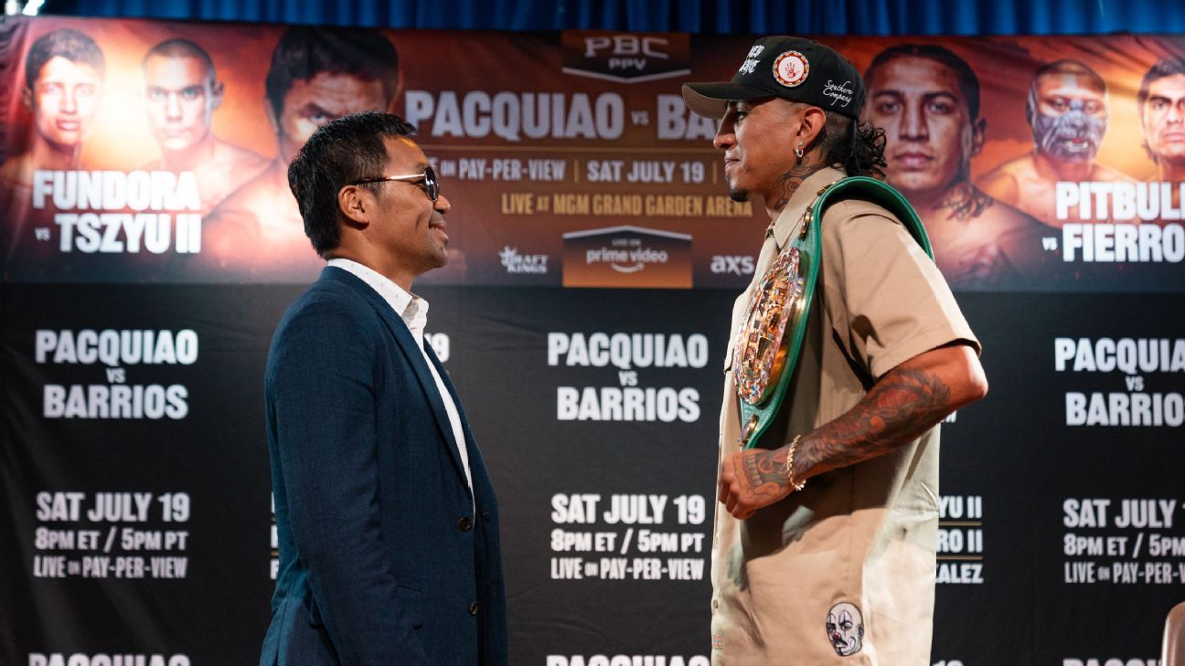 Best boxing bets for Pacquiao-Barrios, Usyk-Dubois, and more - ESPN
