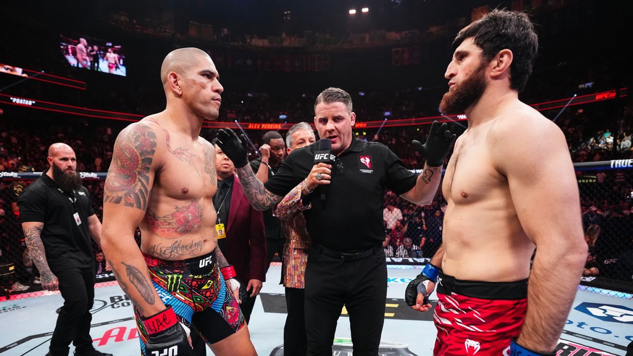 UFC 320, UFC 321: primer vistazo a tres peleas de campeonato - ESPN