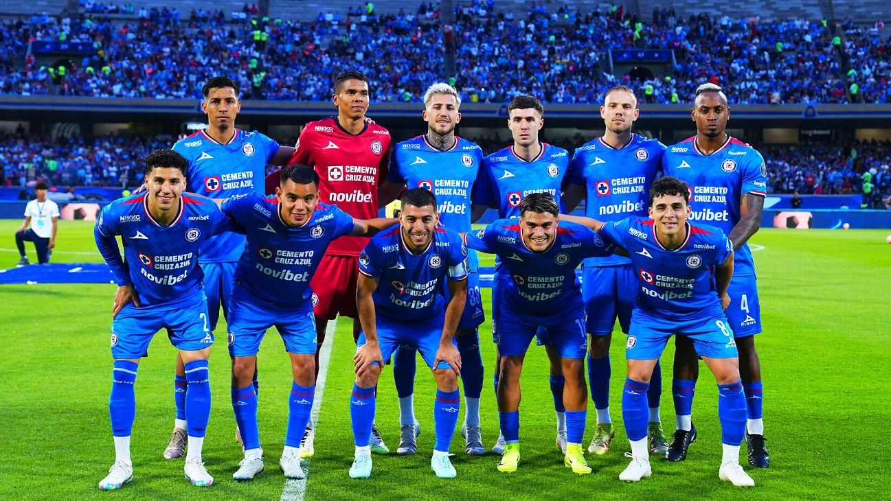 Cruz Azul vs Seattle: alineaciones confirmadas, Leagues Cup 2025 - ESPN