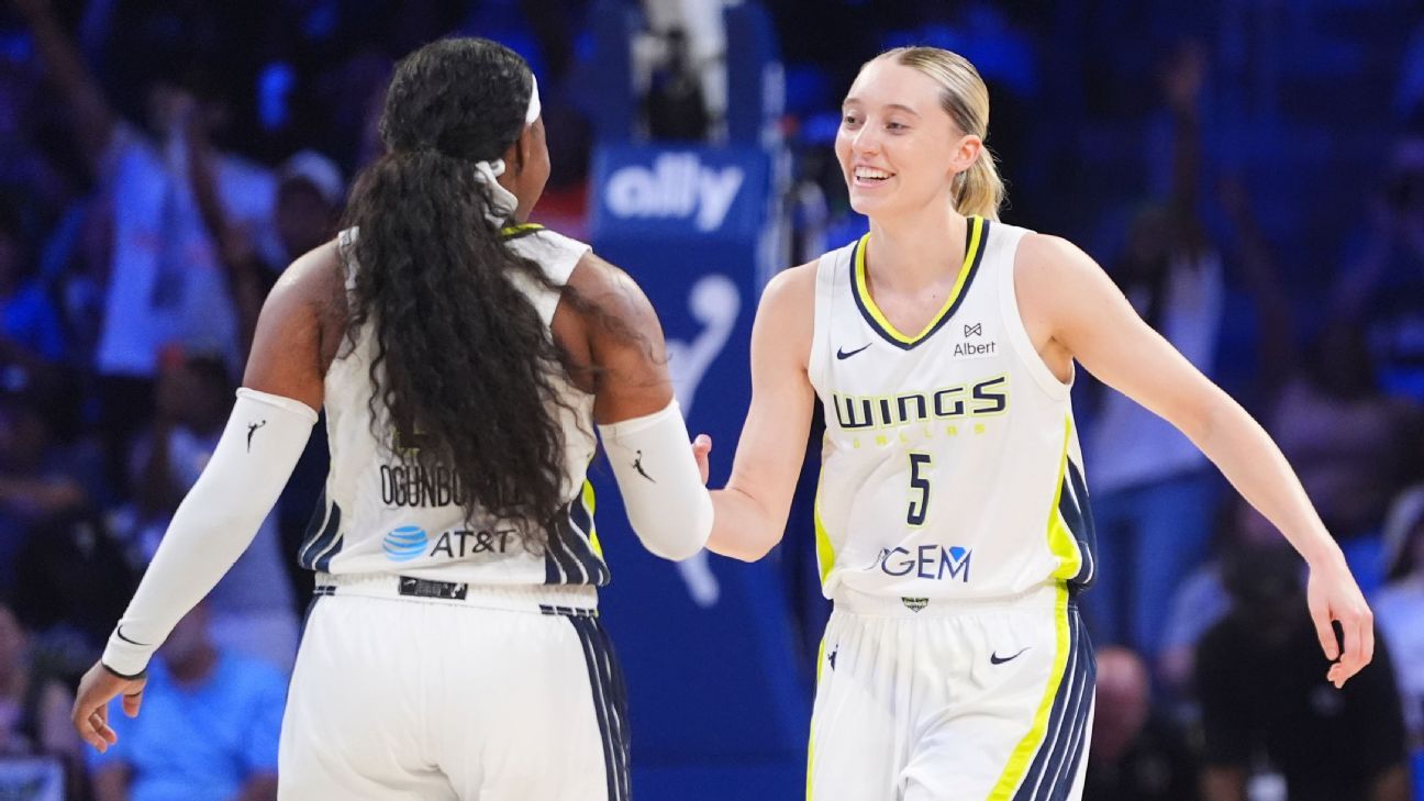 WNBA: Bueckers y Ogunbowale lideran apretado triunfo de Wings - ESPN