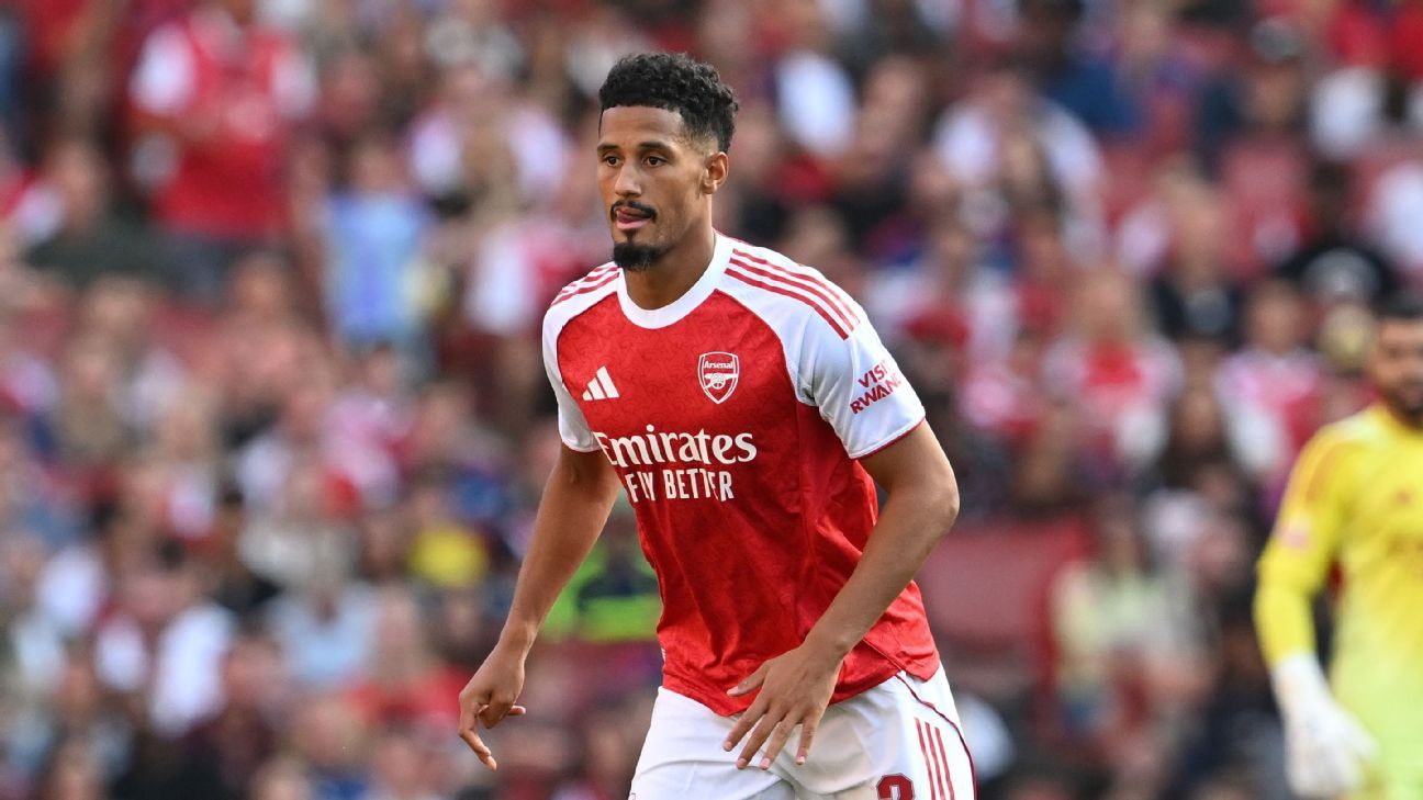 Revés para Real Madrid: William Saliba renueva 5 años con Arsenal - ESPN