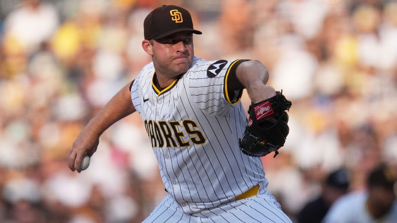 Padres: Michael King, con inflamación en rodilla izquierda - ESPN